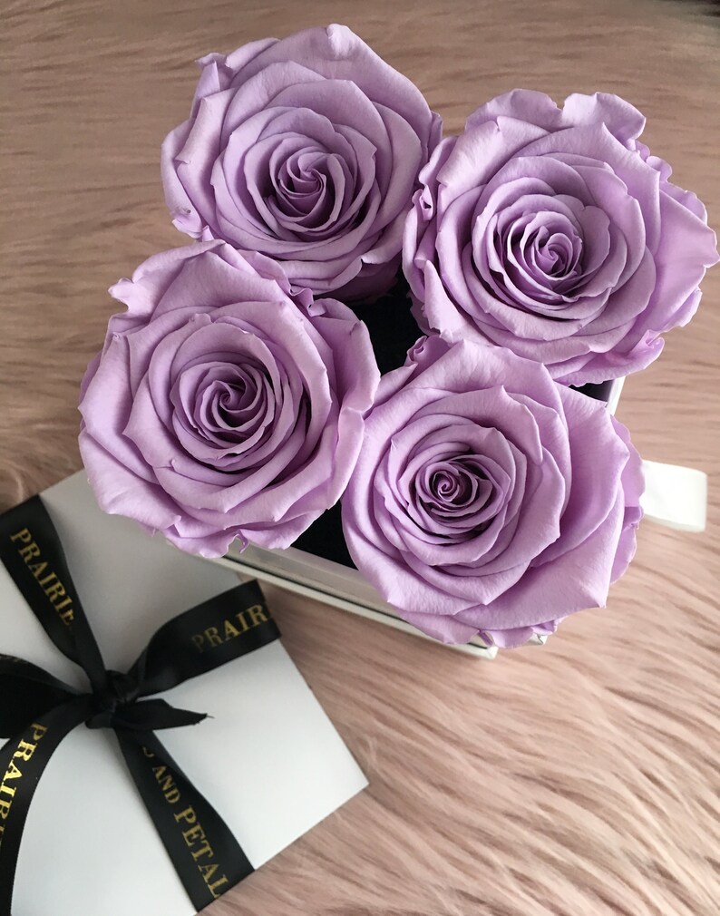 One Year Roses Gifts For Her Box of Roses Mother's Day | Etsy