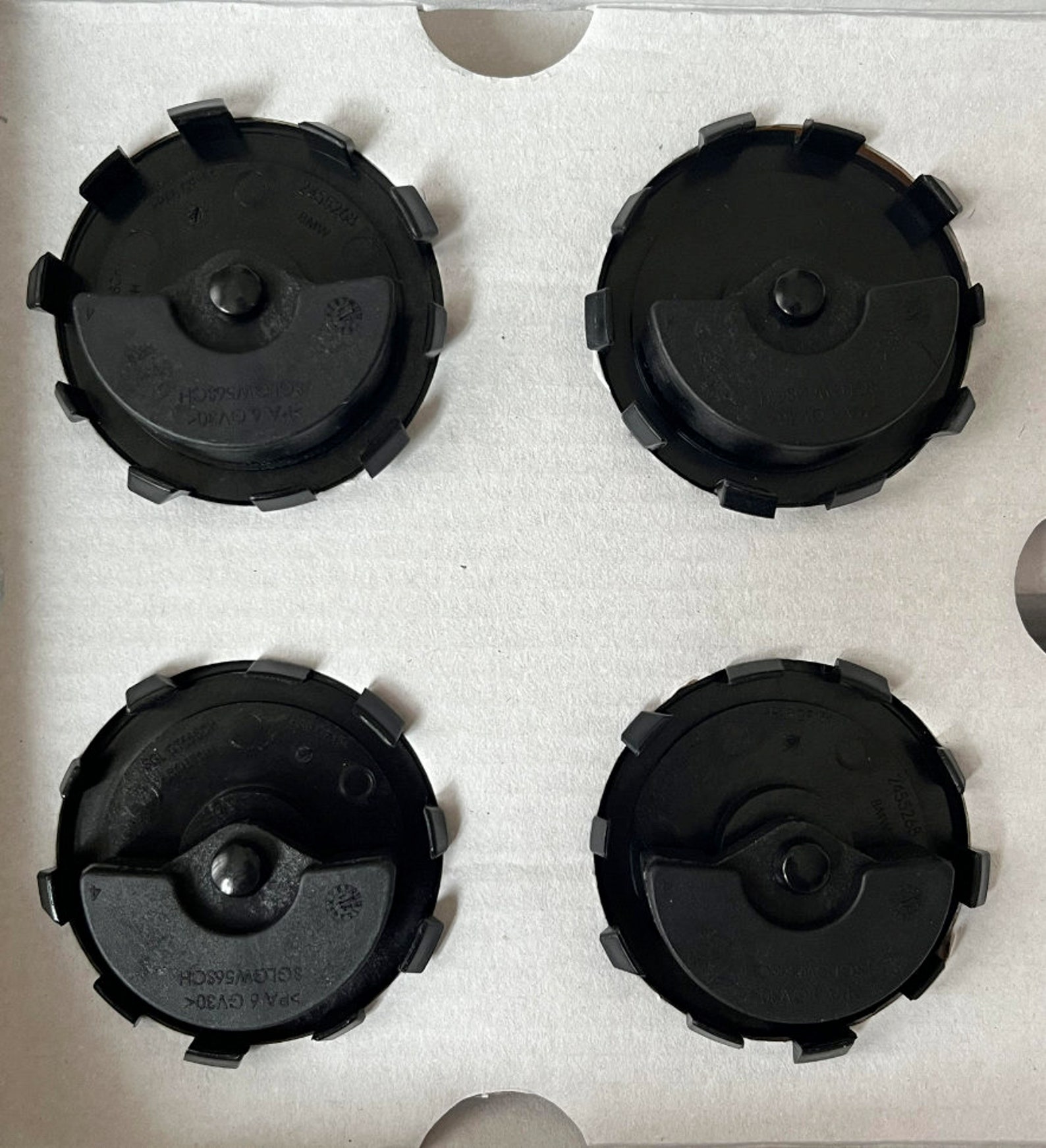 All BLACK 56mm FLOATING Wheel Center Caps for BMW - Etsy