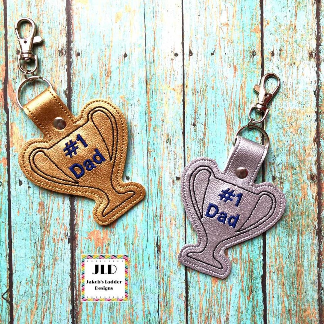Number 1 Dad Key Fob Design, Digital Download to Be Used With ...