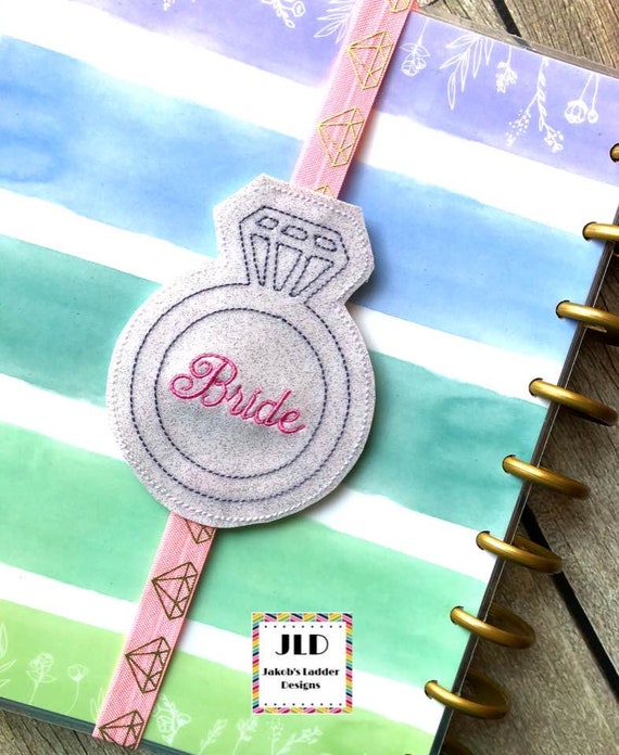 Bride Planner Band Embroidery Design Digital Download to Be | Etsy