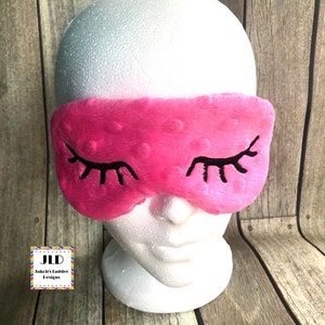 ITH Sleep Mask Embroidery Design in Two Sizes, Digital Download to Be ...