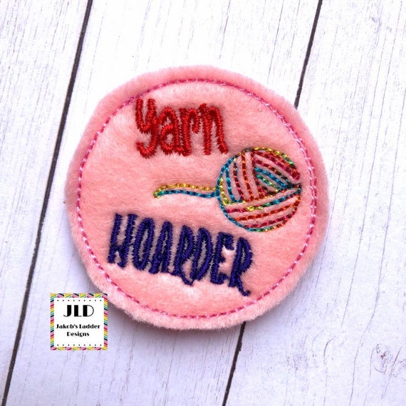Yarn Hoarder Feltie Design Digital Download to be used with | Etsy