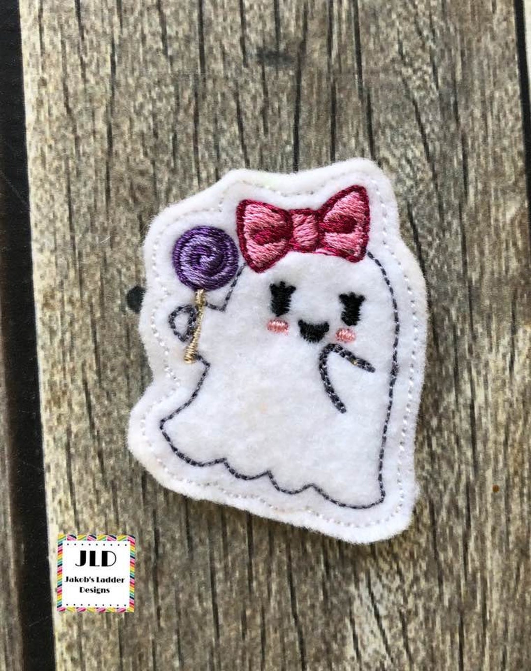 Candy Ghost Feltie Design, Digital Download to Be Used With Embroidery ...