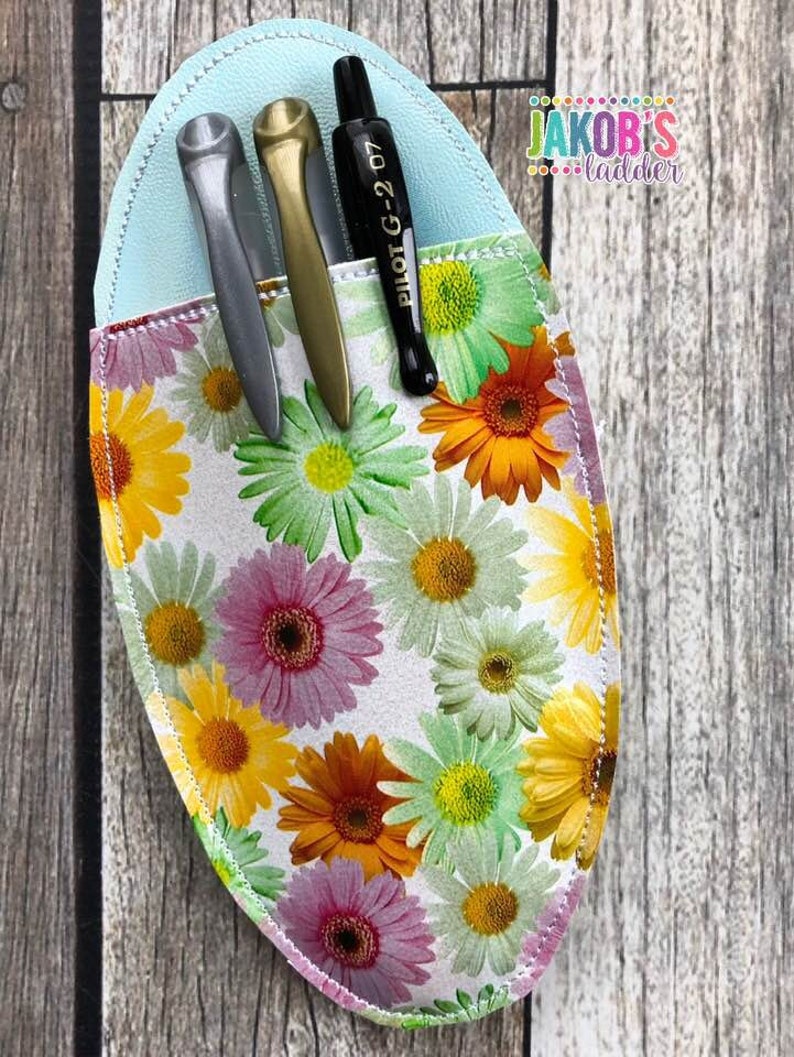 In the Hoop Pen Sleeve Embroidery Design Digital Download for - Etsy