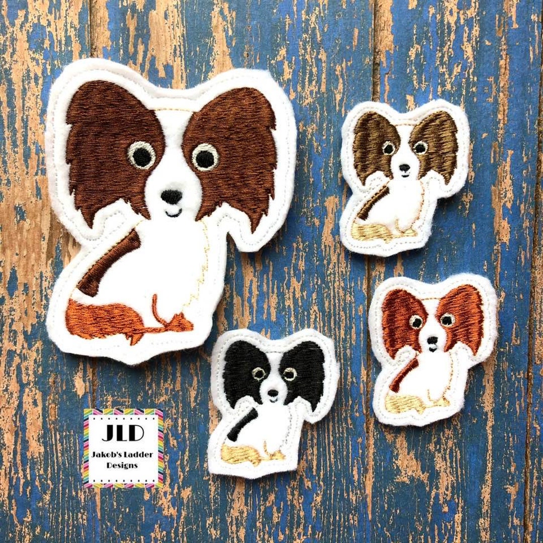 Papillon Feltie Design in 2 Sizes, Digital Download to Be Used With ...