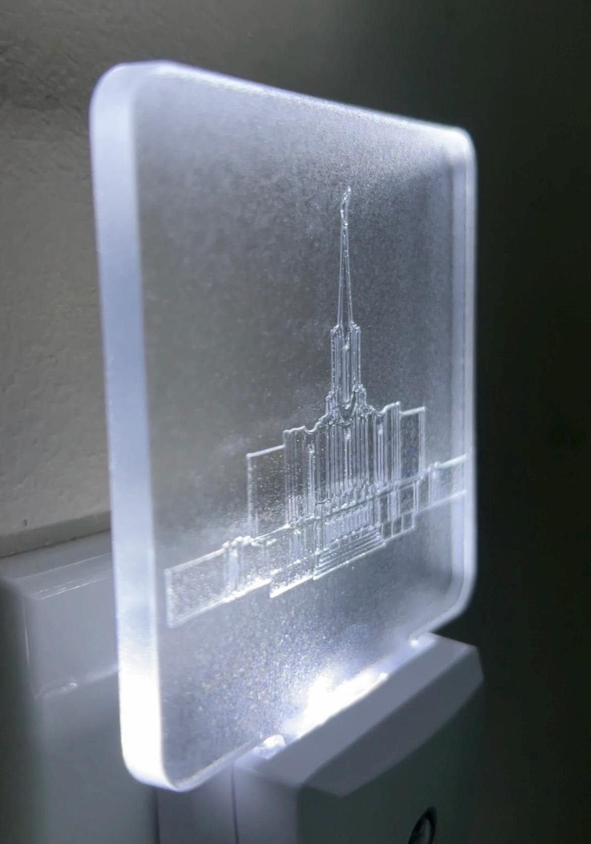 Laser Engraved LED Temple Night Light - Etsy