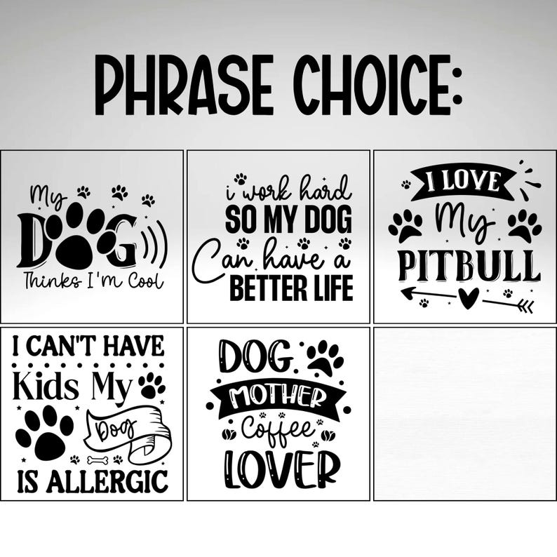 Laser Engraved Wooden Keychain, Funny Dog Quotes, Gift for Dog Lovers ...