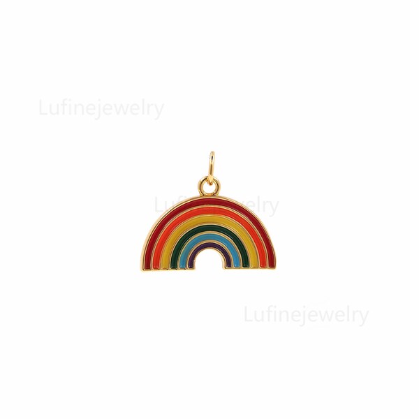 Rainbow Charm - Etsy