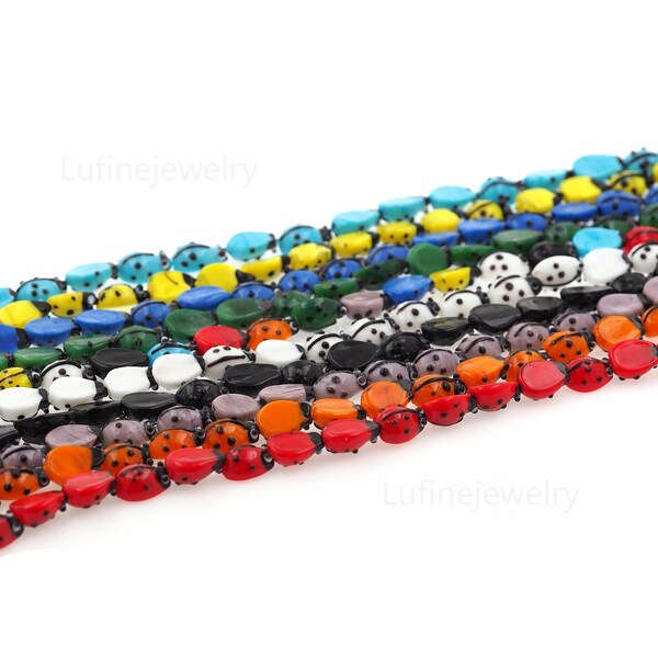 Ladybug Beads - Etsy