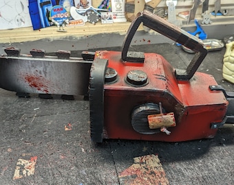 Ash Williams Evil Dead Inspired EVA Foam Chainsaw Hand Prop - Etsy