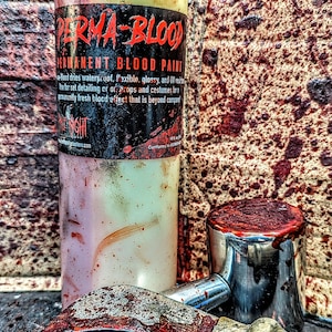 4 OUNCE Permablood **special Effects Blood** - Etsy