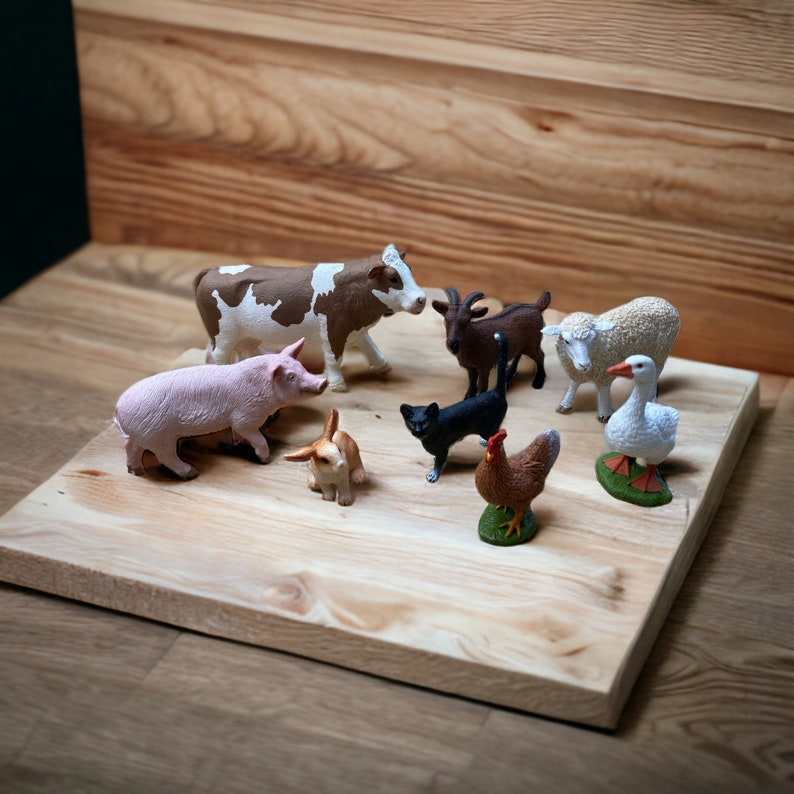 Matching Game Recognizing and Assigning Baby Animals and - Etsy