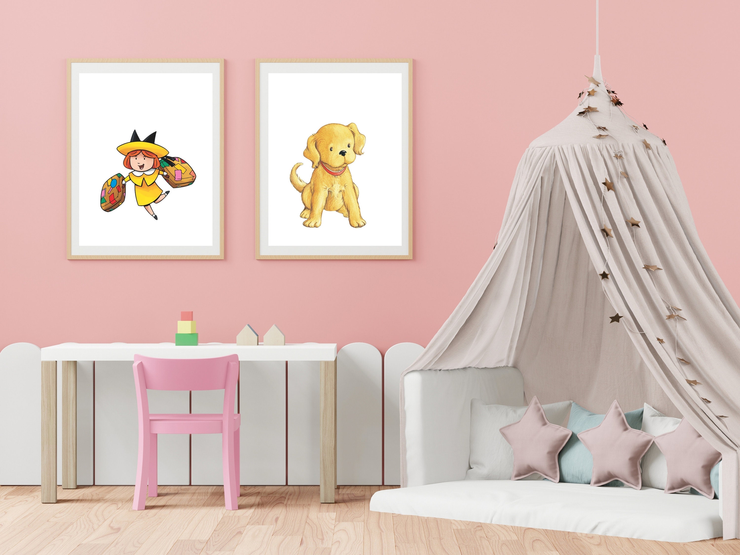 Iconic Childrens Book Characters Gallery Wall-classroom - Etsy