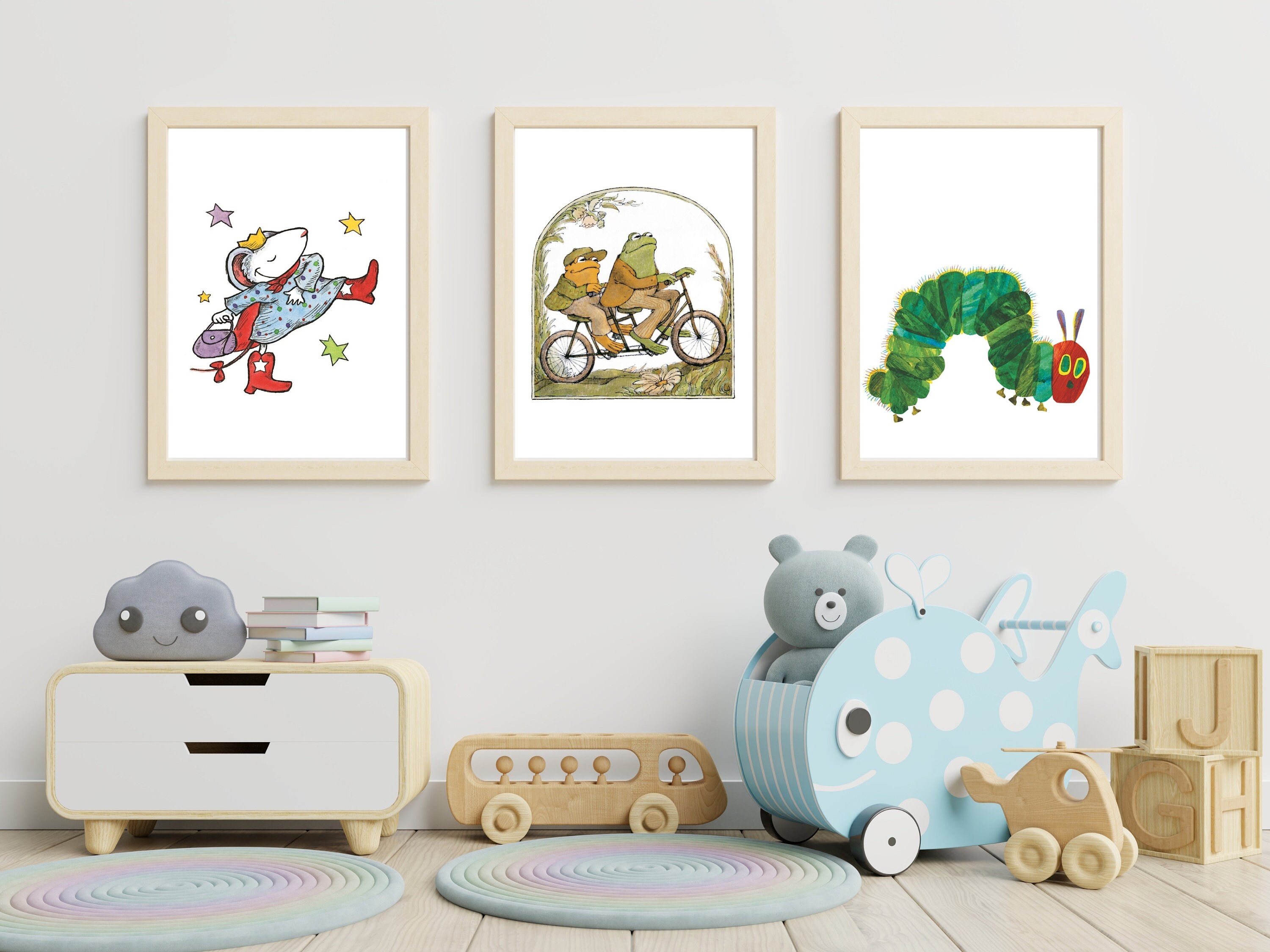 Iconic Childrens Book Characters Gallery Wall-classroom Decorations ...