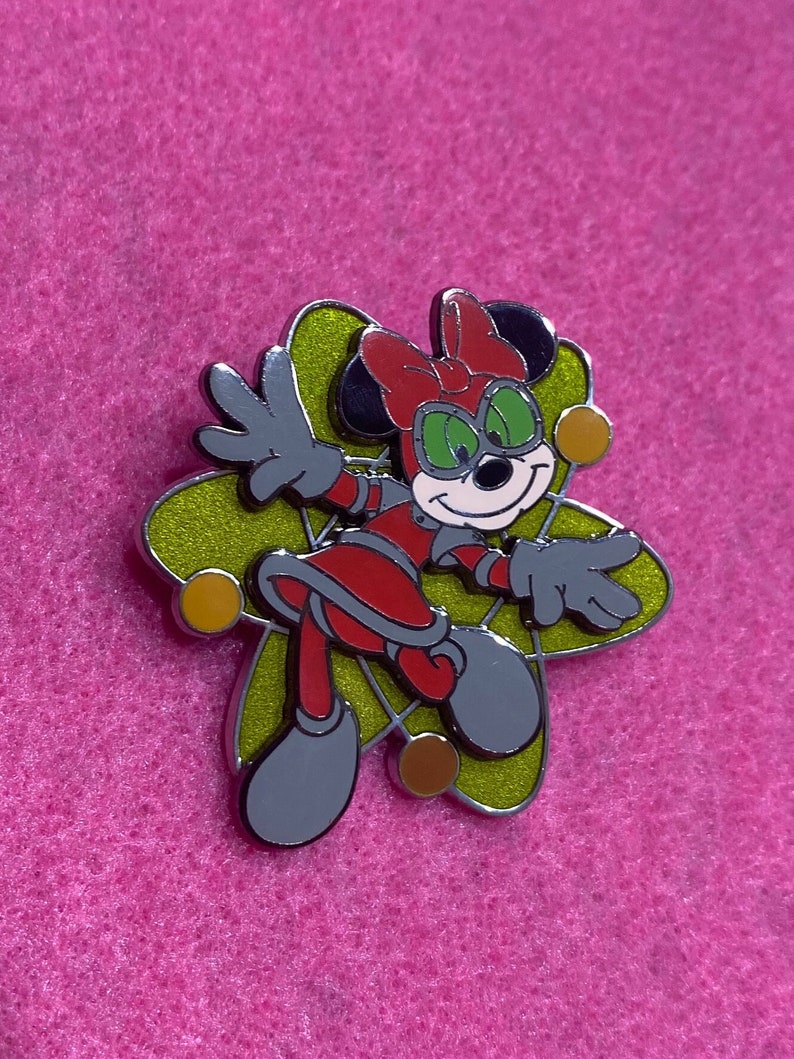Retro Space Minnie Mouse Disney Pin - Etsy
