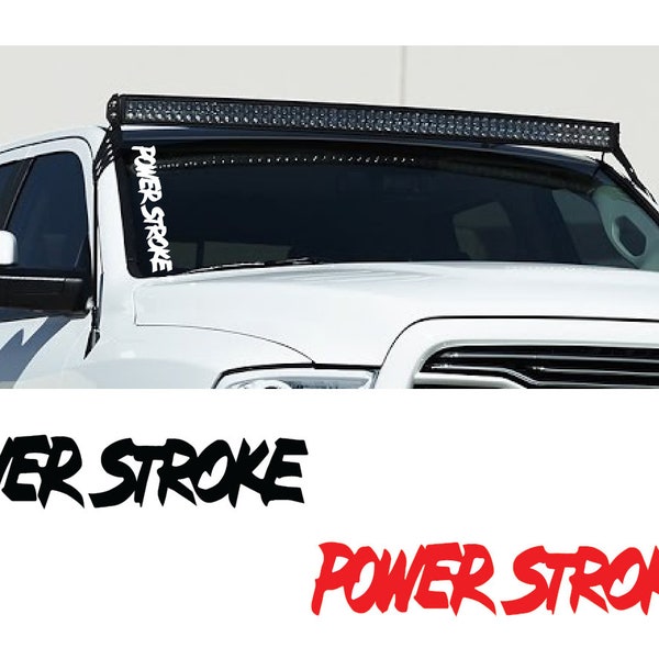 Powerstroke Decal - Etsy