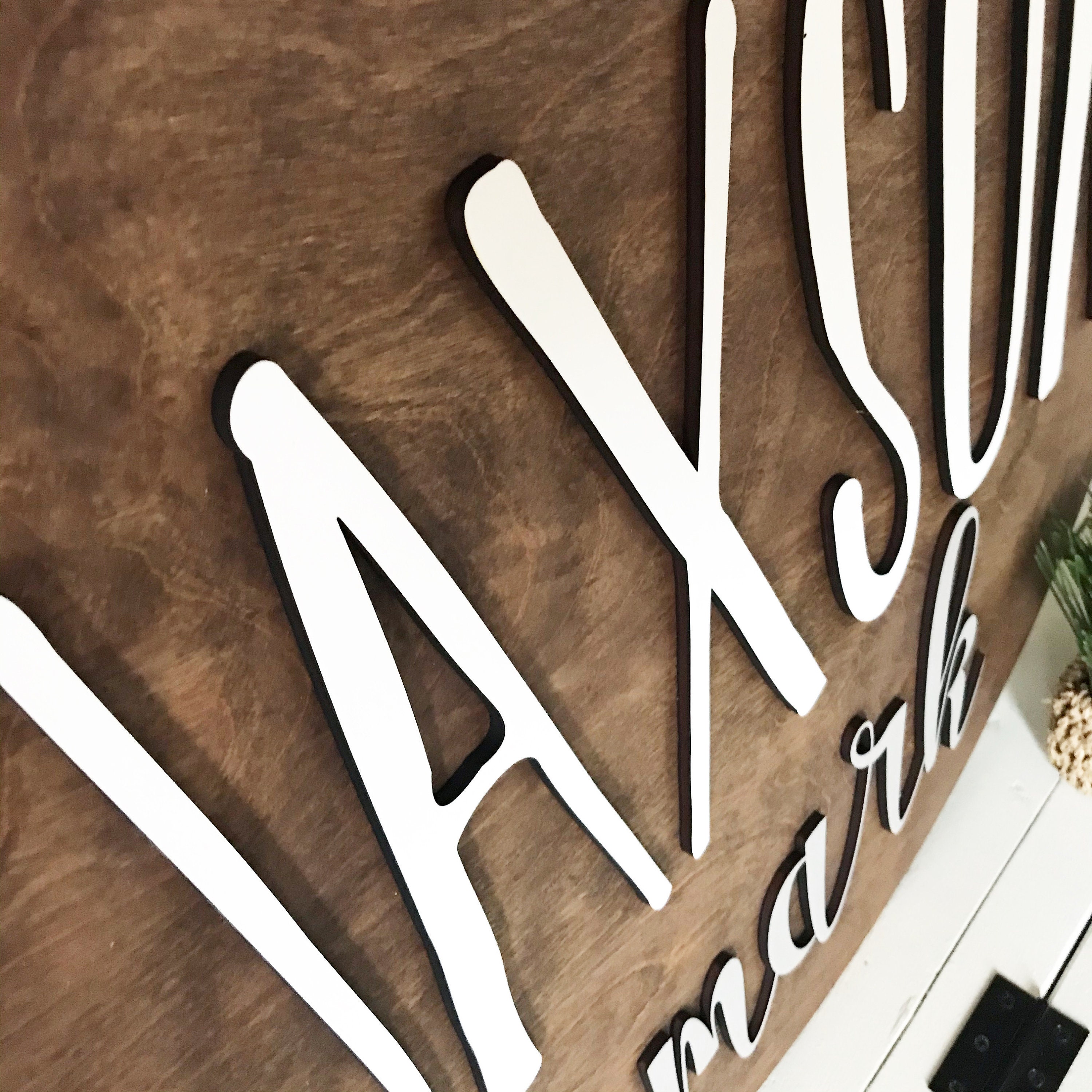 Woodland Nursery Sign Nursery Sign With Arrow Custom Name | Etsy