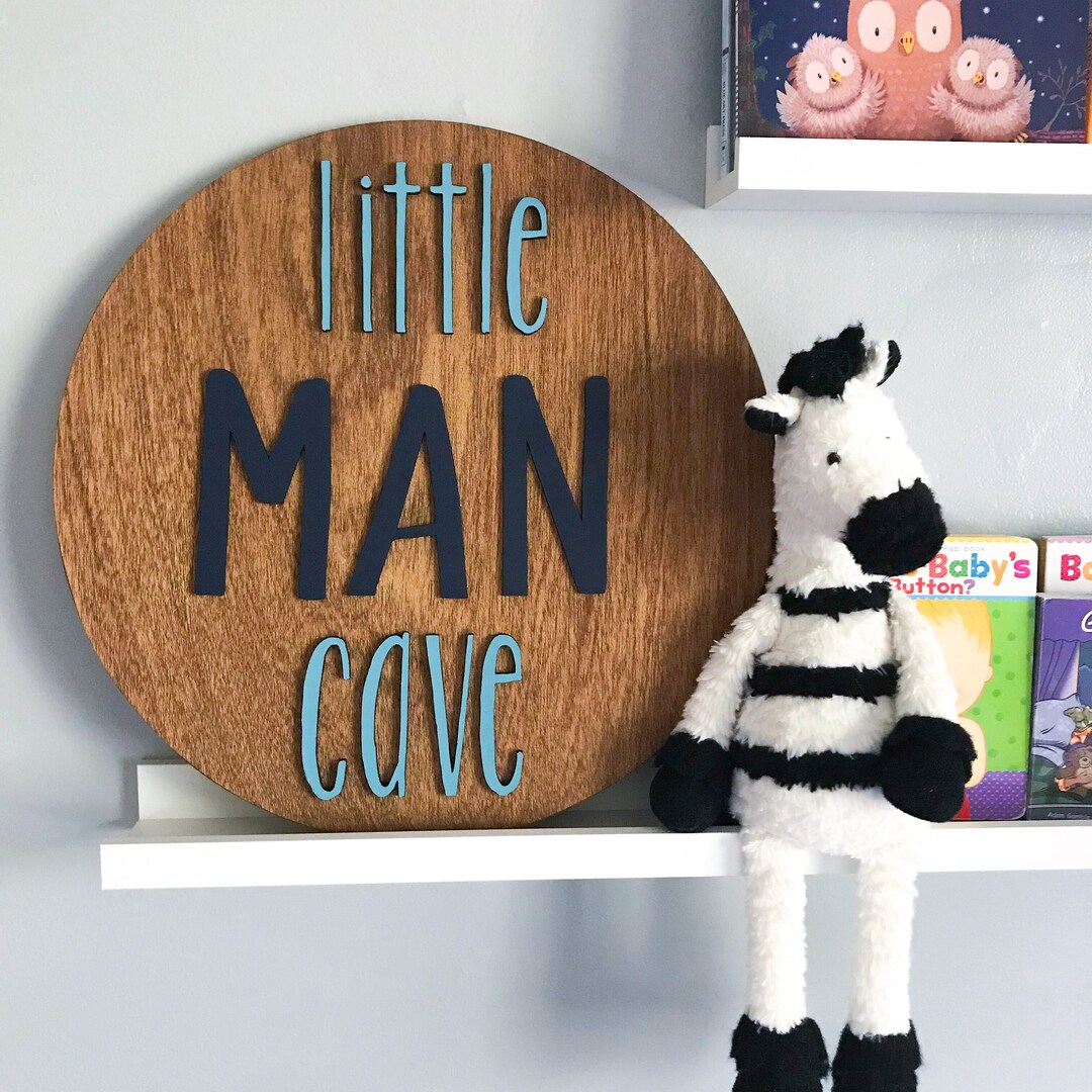 Boy Man Cave - Boy Room - Custom Boy Room - Custom Name Sign - Baby ...
