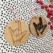 Engraved ASL Sign Language Ornament Stocking Stuffer Sign Language ...