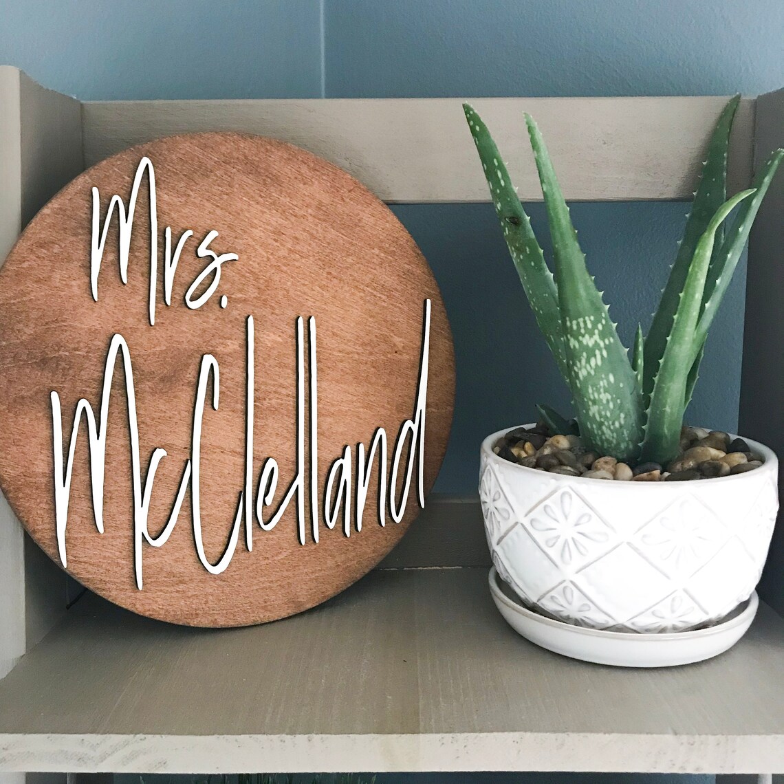 Best Teacher Gift Favorite Teacher Classroom Sign Round - Etsy