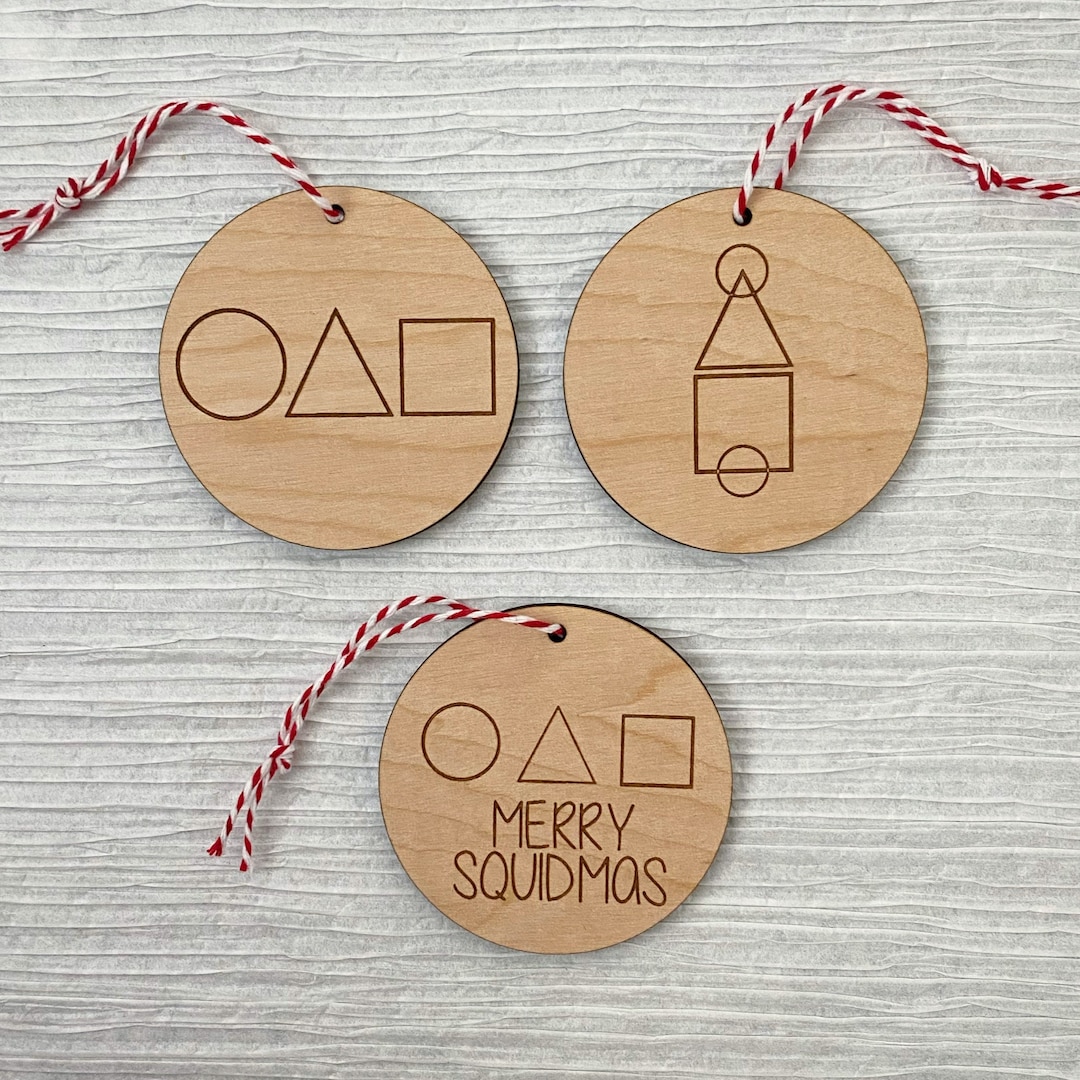 Squid Game Ornament Squid Game Christmas Merry Squidmas ...
