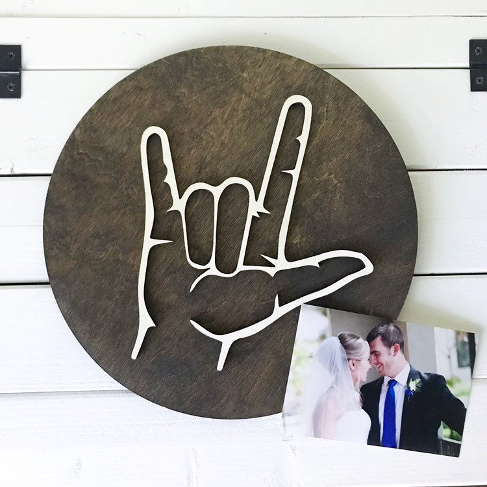 Deaf Sign I Love You Hand ASL I Love You American Sign | Etsy