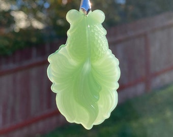 Jade Goldfish | Etsy