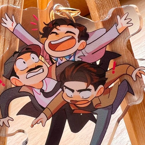 Moon Knight Bamboo Bookmark Set Marc Spector Steven Grant - Etsy