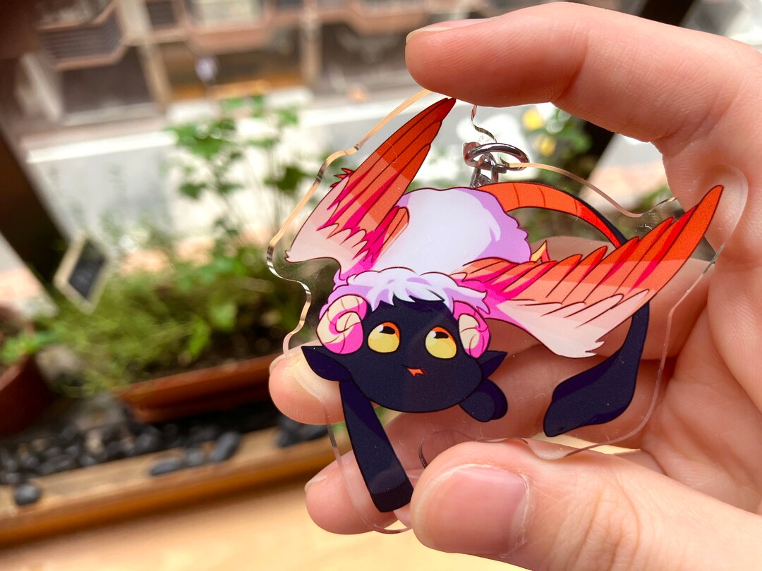 Chimera Sheep Bird Snake | Acrylic Keychain Charm - Etsy