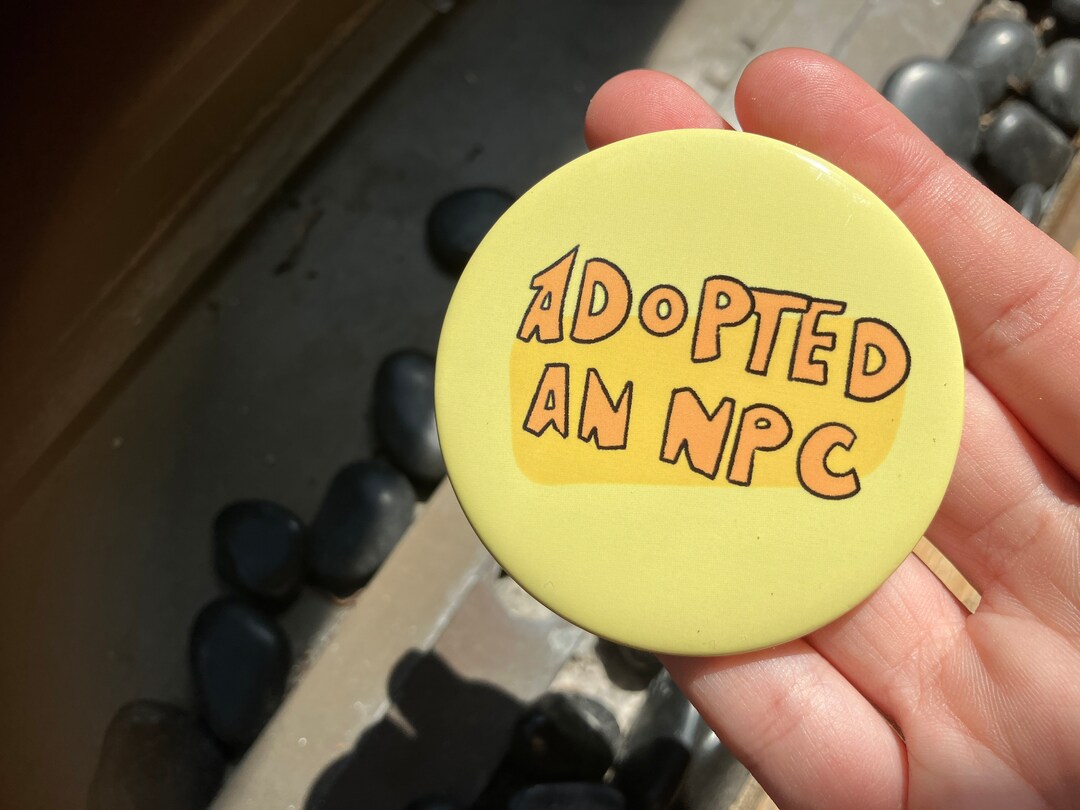 Adopted an NPC Dnd Badge series 1 - Etsy