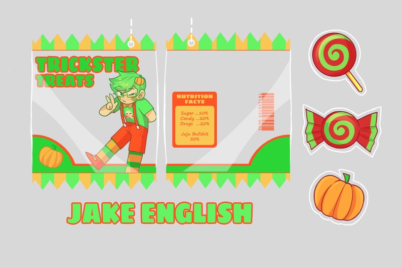 Trickster Mode Jane Crocker & Jake English Homestuck Candy - Etsy
