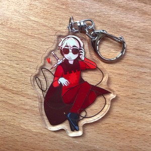 The Striders | Homestuck Acrylic Keychain Charms (dave & Dirk Strider ...