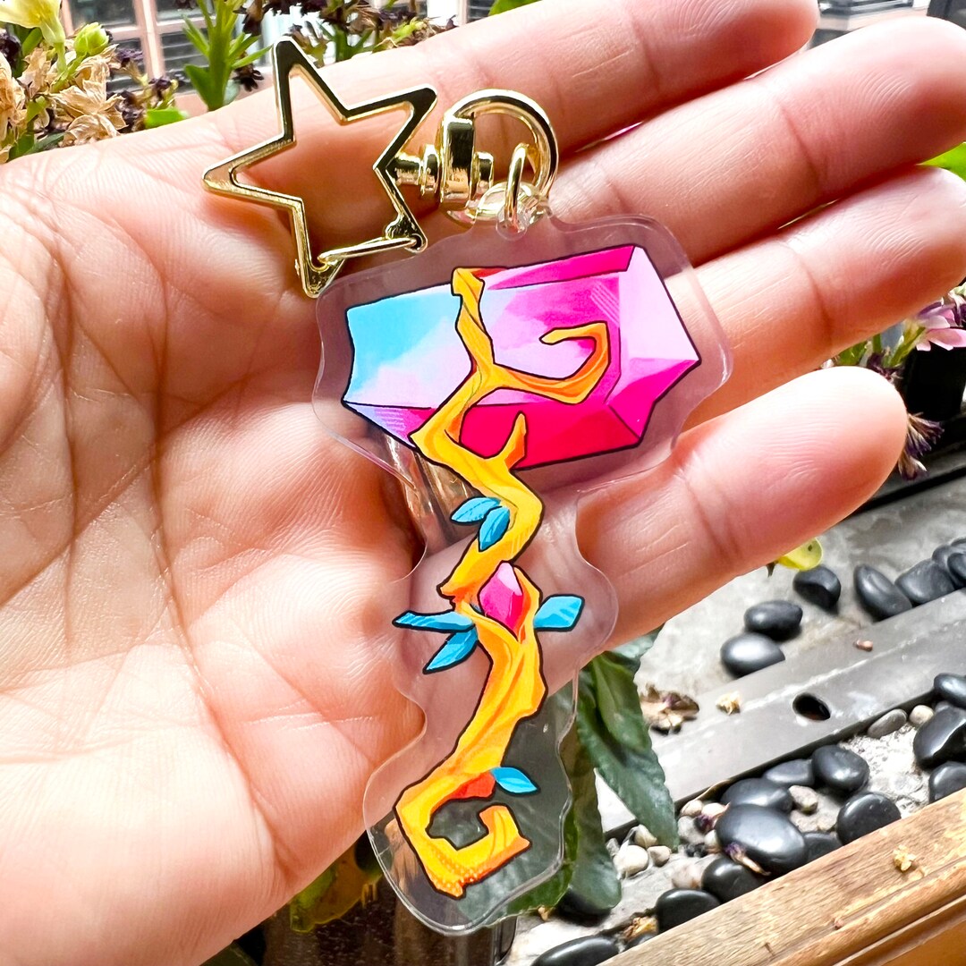 Pansexual Hammer | Fantasy Subtle LGBT Weapon Acrylic Keychain Charm - Etsy