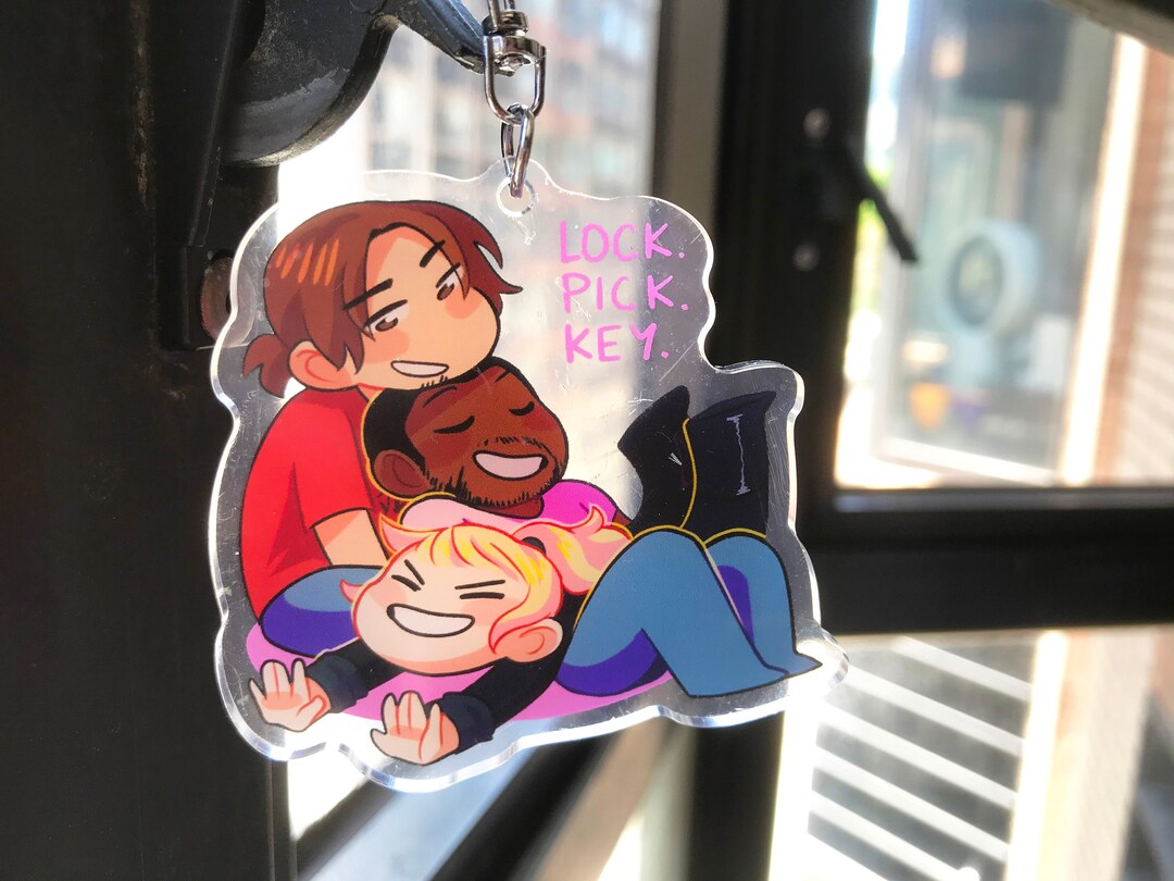 Leverage Ot3 Lock Pick Key | Leverage Redemption Acrylic Keychain Charm ...