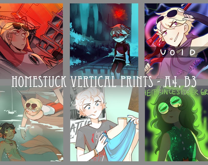 Homestuck Vertical Prints A4, B3 - Etsy