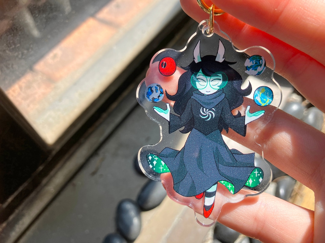 Jade Harley God Tier Witch of Space| Homestuck Acrylic Keychain Charm ...