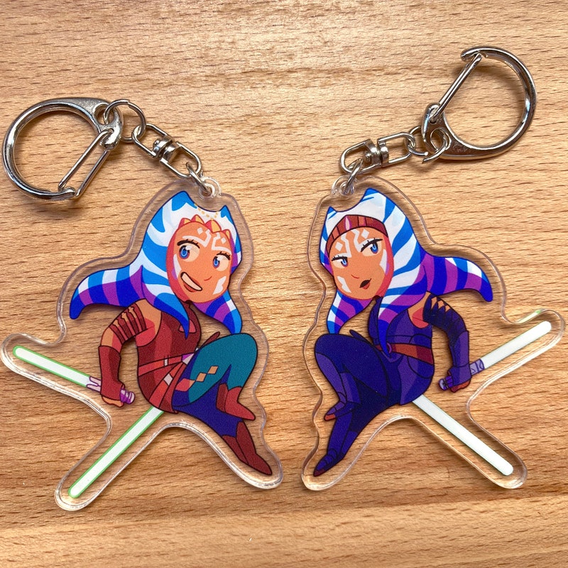 Keychain Ahsoka - Etsy