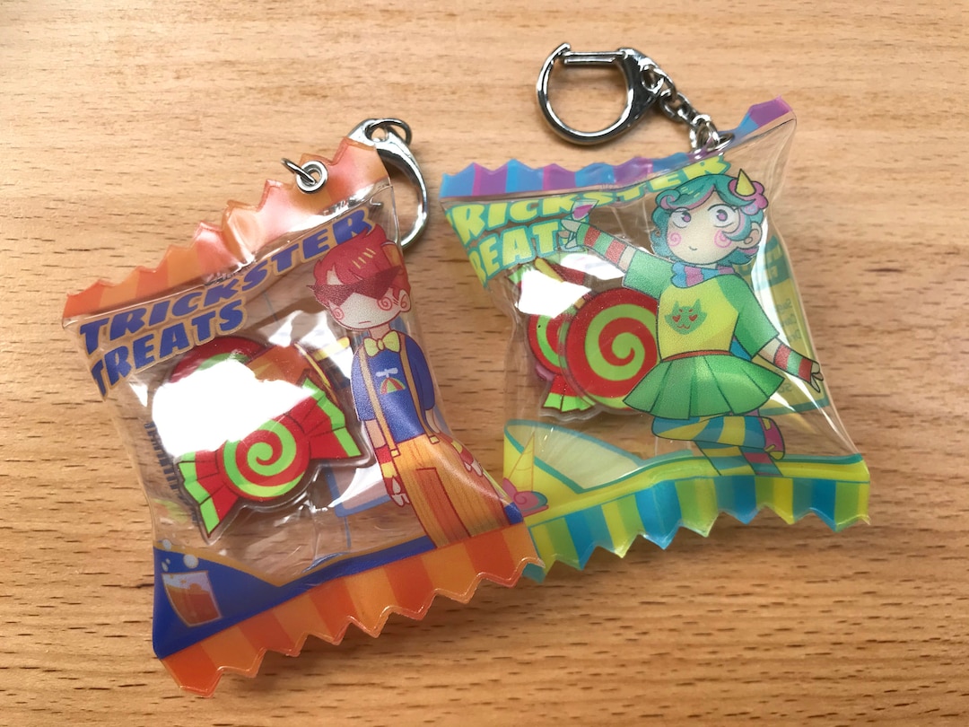Homestuck Candy Shaker Keychain Charm - Trickster Mode Roxy Lalonde ...