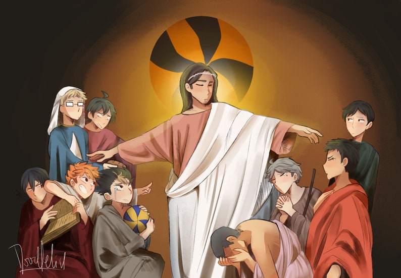 Haikyuu Prints A4 B3 | Etsy