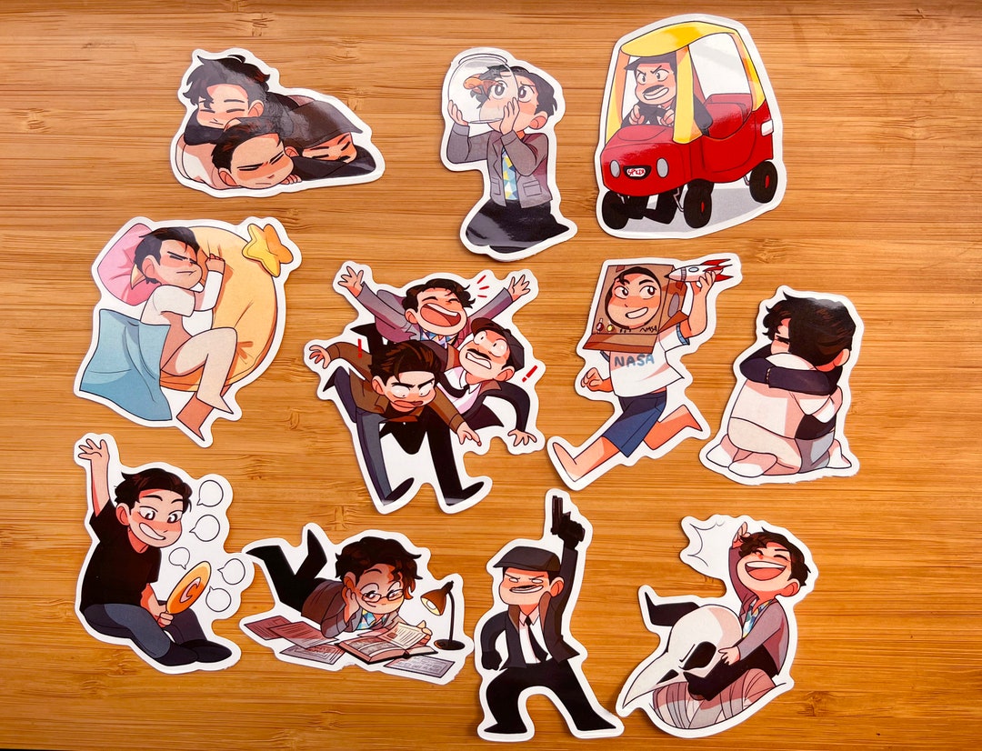 Moon Knight Sticker Set (pack of 9 Stickers) - Etsy