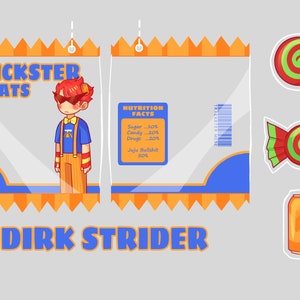 Homestuck Candy Shaker Keychain Charm - Trickster Mode Roxy Lalonde ...