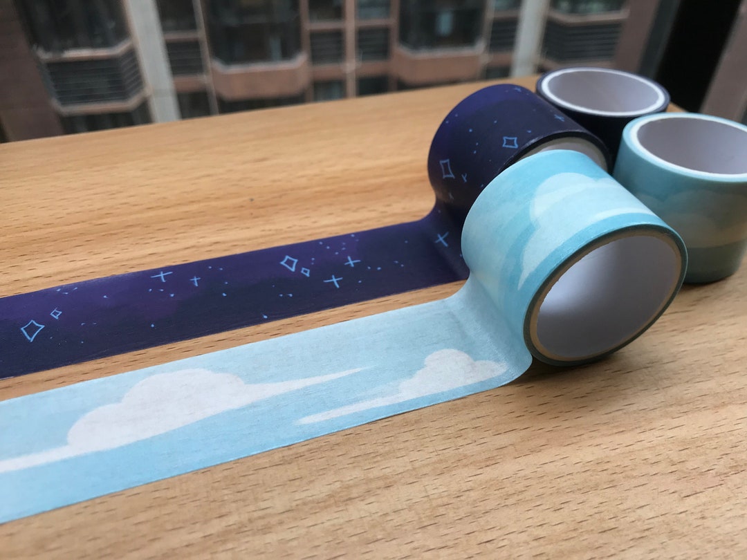 Day and Night Sky Washi Tape - Etsy