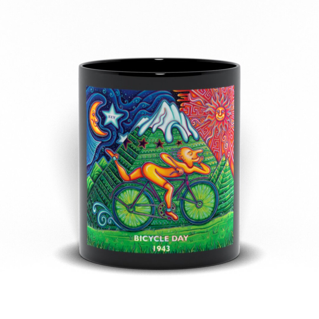 Bicycle Day Psychedelic 1943 LSD Coffee Mug Acid Trip Magic - Etsy