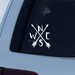 Compass Decal - Vinyl Decal, Vinyl Sticker - Car Decal, Laptop Decal ...