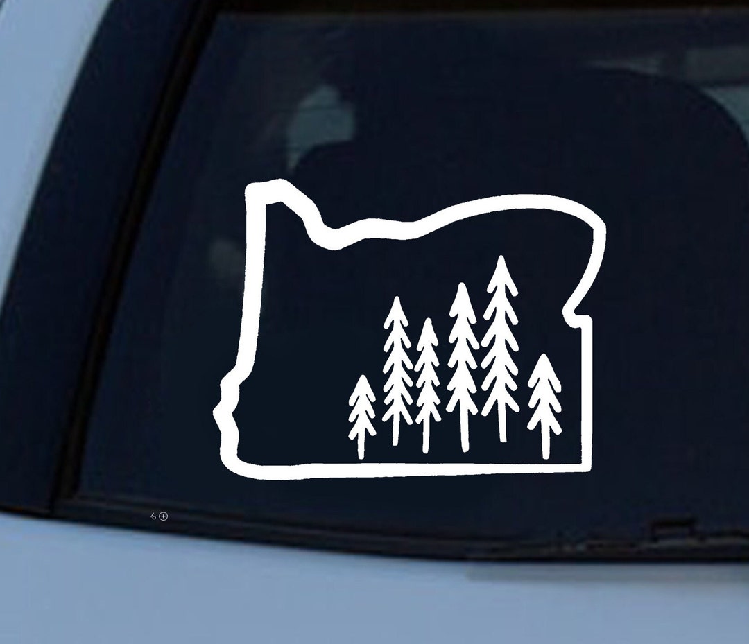 Oregon Decal Vinyl Decal, Vinyl Sticker Car Decal, Laptop Decal, Window ...