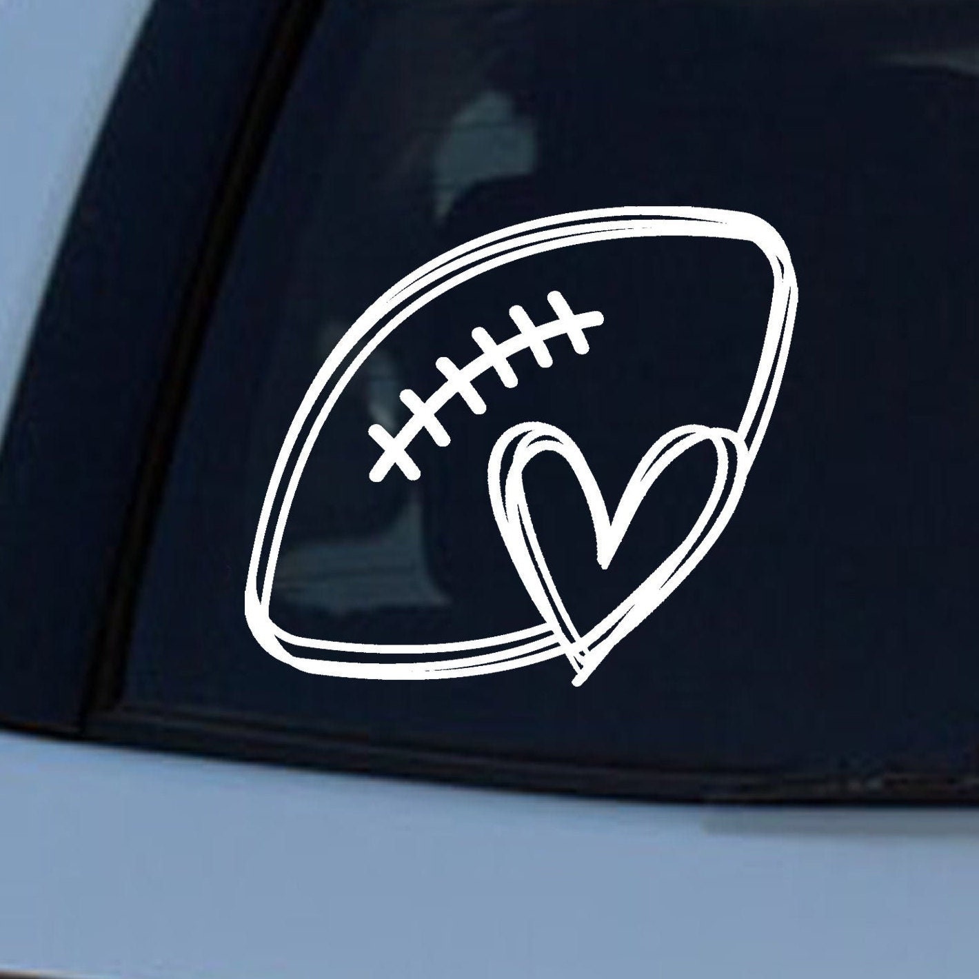 Football Vinyl Decal Vinyl Sticker Car Decal Laptop | Etsy