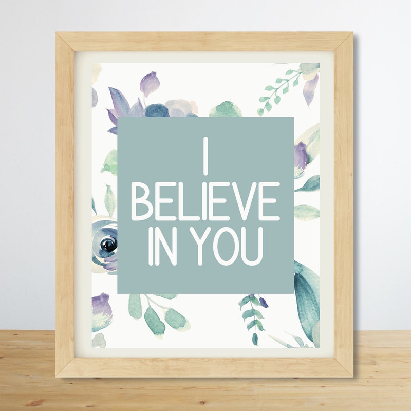 Believe in You - Etsy