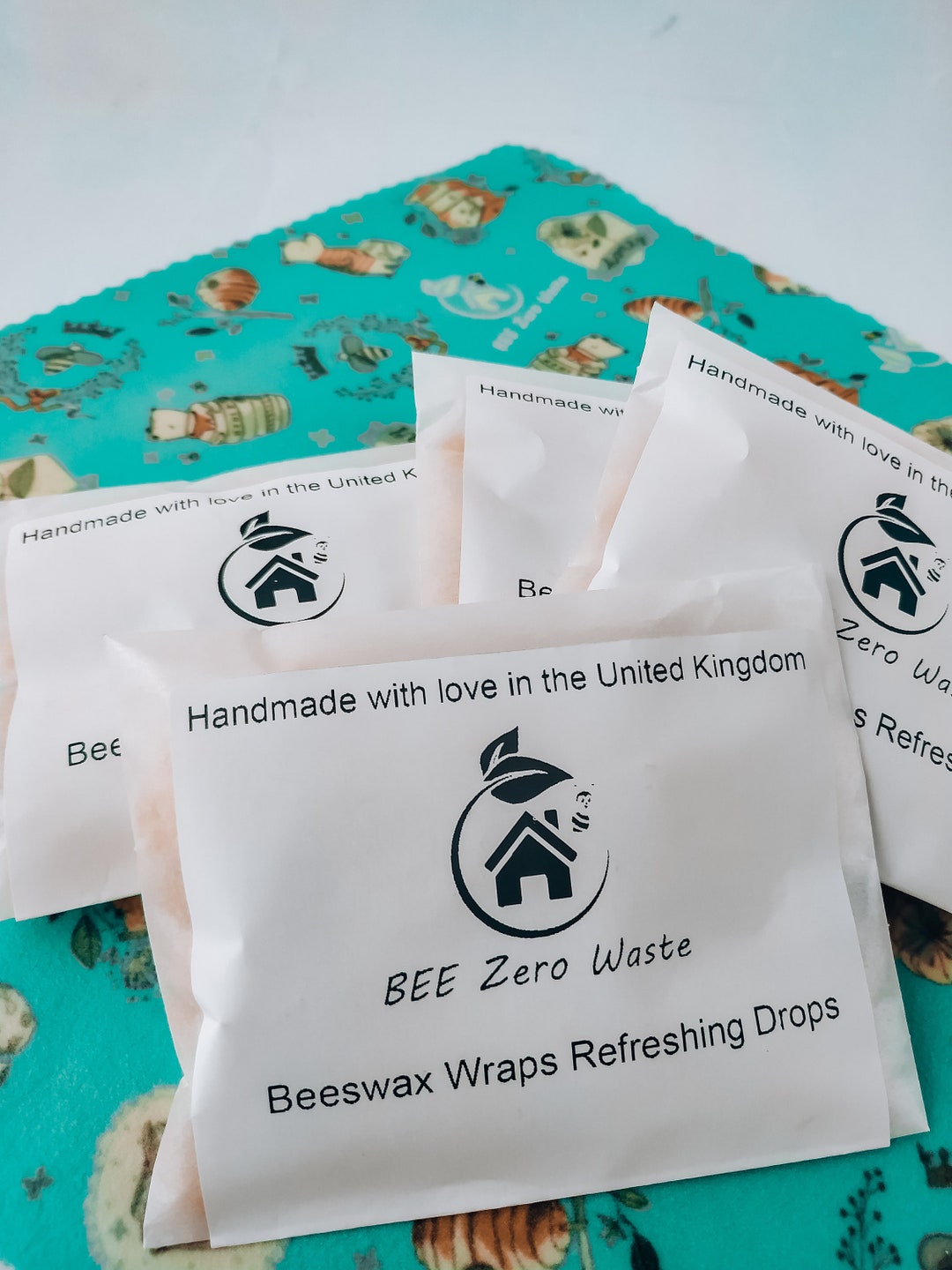 Beeswax Wrap Refresher Drops , Food Wraps Refreshing Drops Unique ...