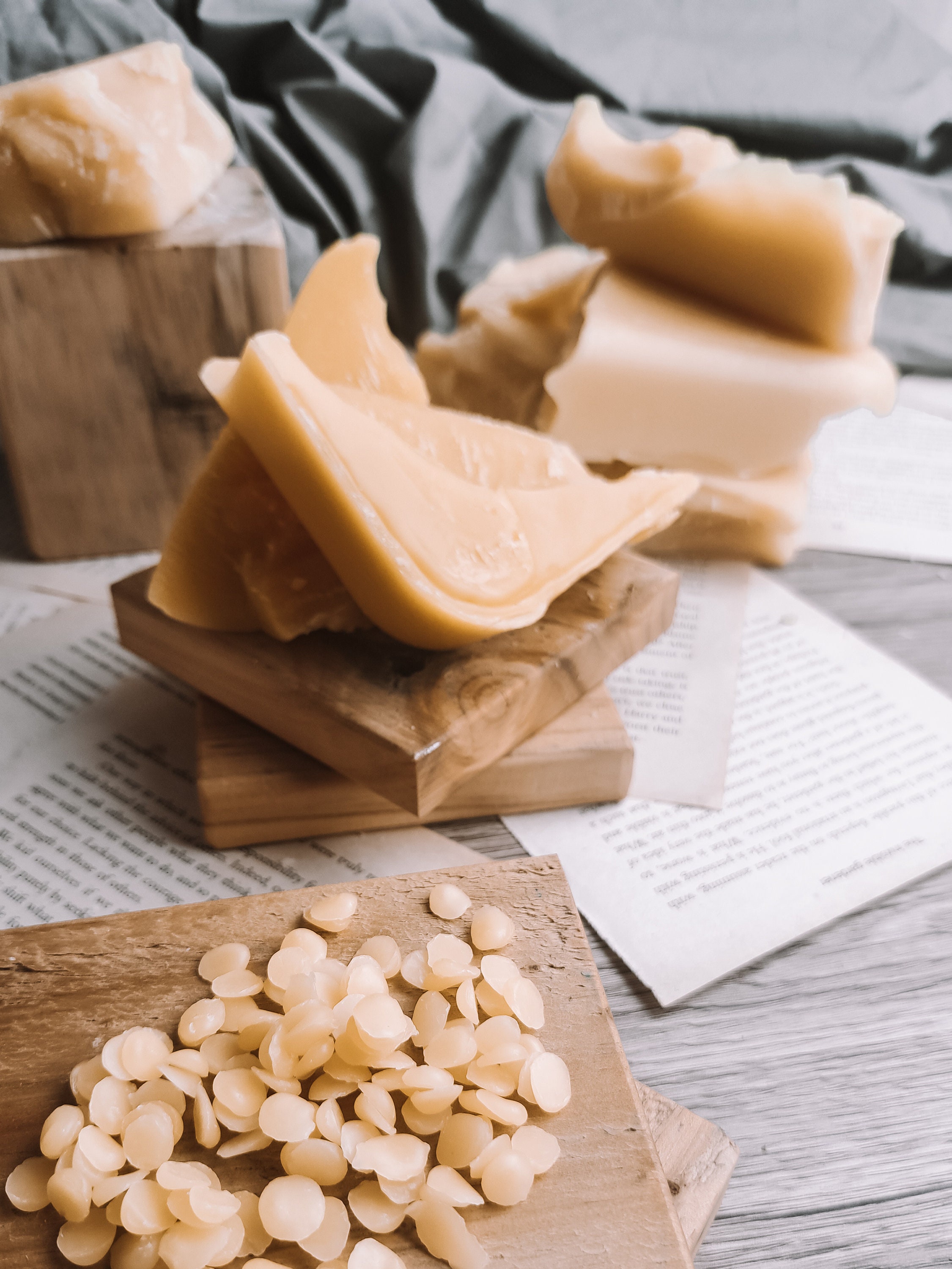 Pure Beeswax 100% Bees Wax Beeswax Block Beewax Bulk for - Etsy