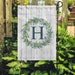 Outdoor Summer Decor, Garden Flag Monogram Decor, Spring Summer Lemon ...